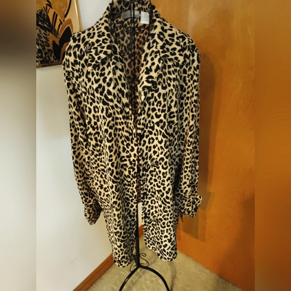 Jackets & Coats | Leopard Duster | Poshmark